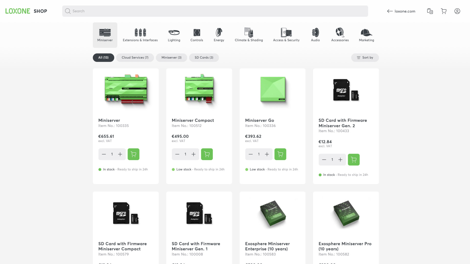 Loxone Miniserver - El corazón de la automatización inteligente de ...